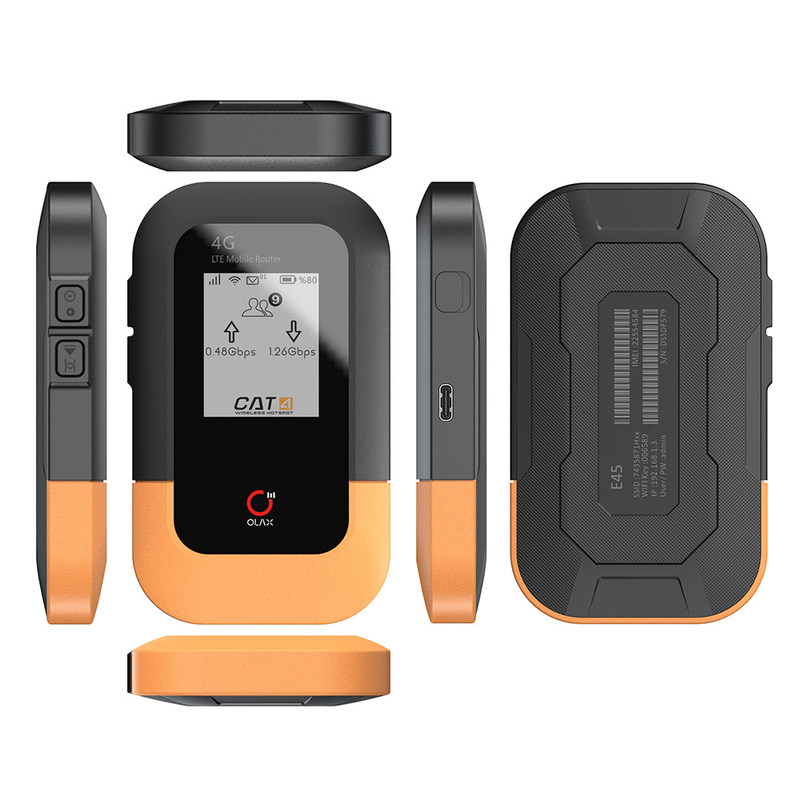 OLAX E45 eSim routeur 4g appareil portable wifi hotspot haute vitesse ...